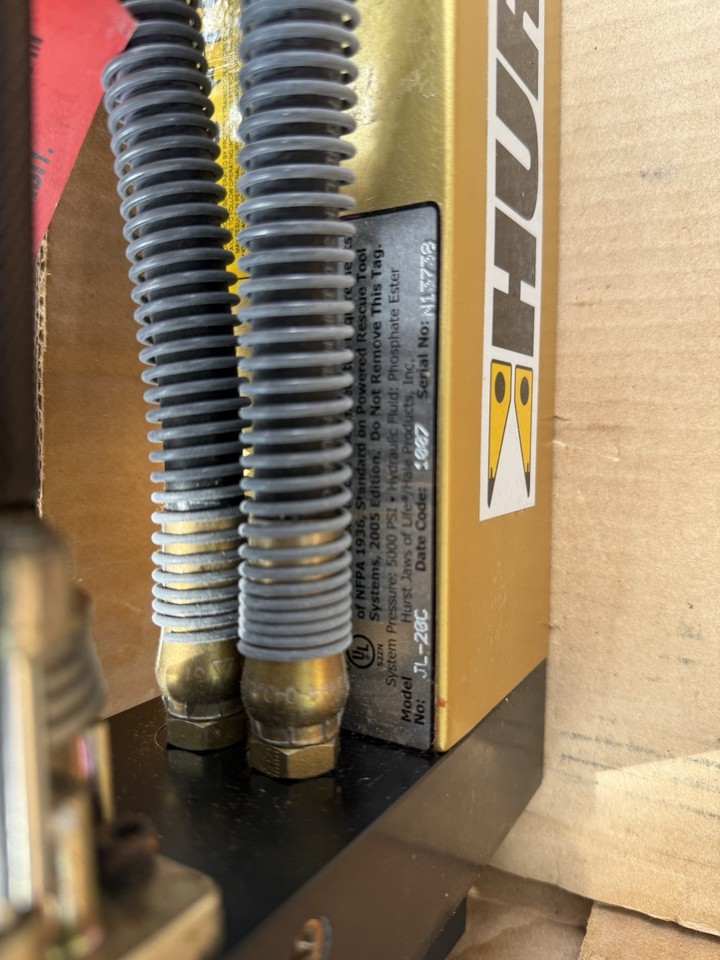Hurst JAWS OF LIFE Rescue Hydraulic Ram JL-20C | eBay