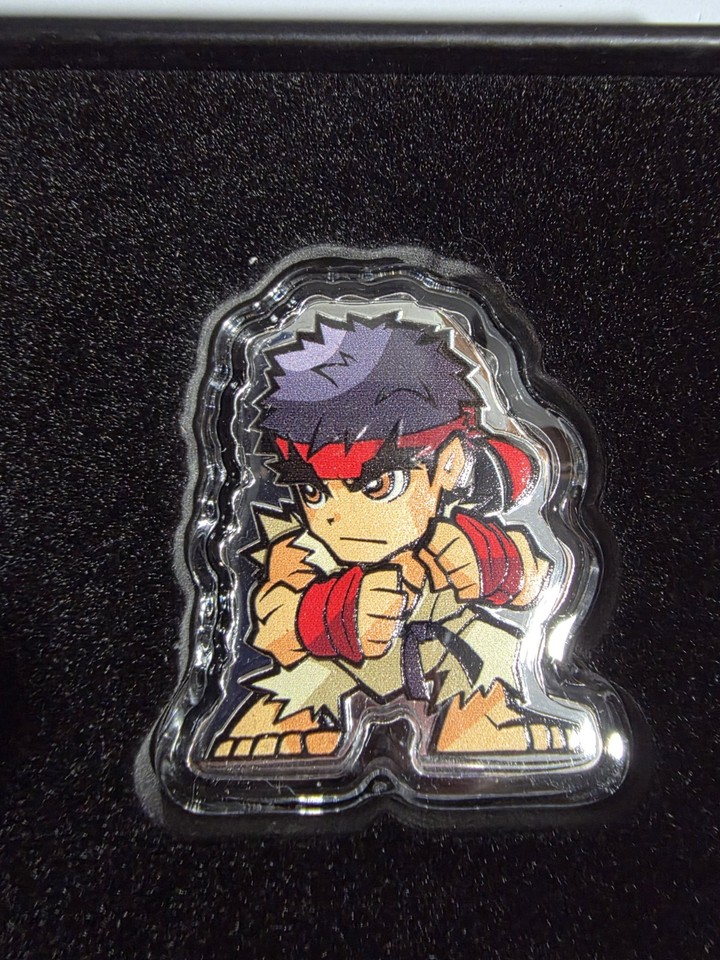 Street Fighter Mini Ryu - 2021 Fiji 1 oz Silver Proof Coin (with Box ...