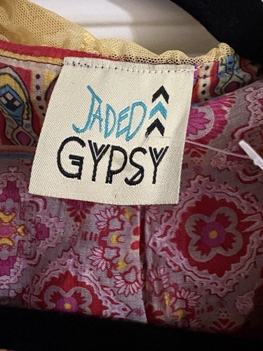 NEW! Jaded Gypsy Dream Weaver Womens Jacket in Merlot Lots Of Lace And ...