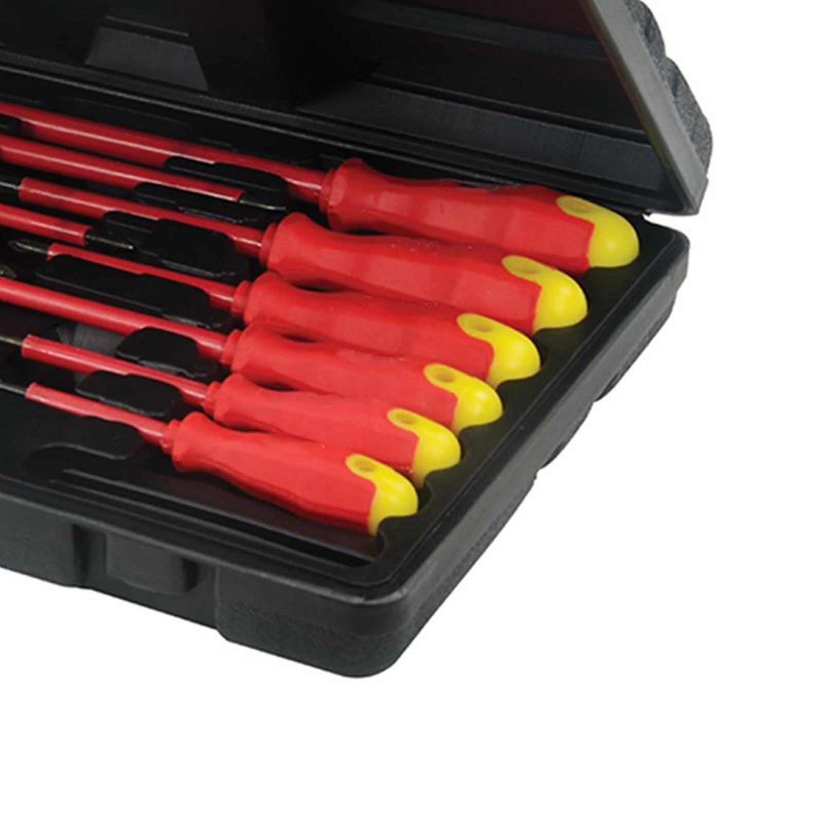 Electricians Insulated Screwdriver Set Slotted Phillips Soft Grip In ...