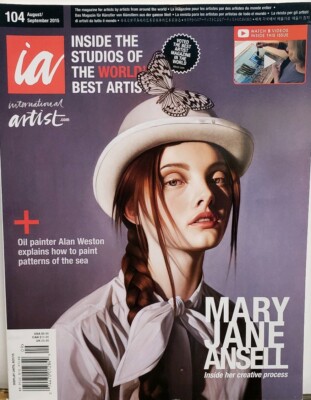 International Artist Aug Sept 2015 Mary Jane Ansell Alan Weston FREE ...