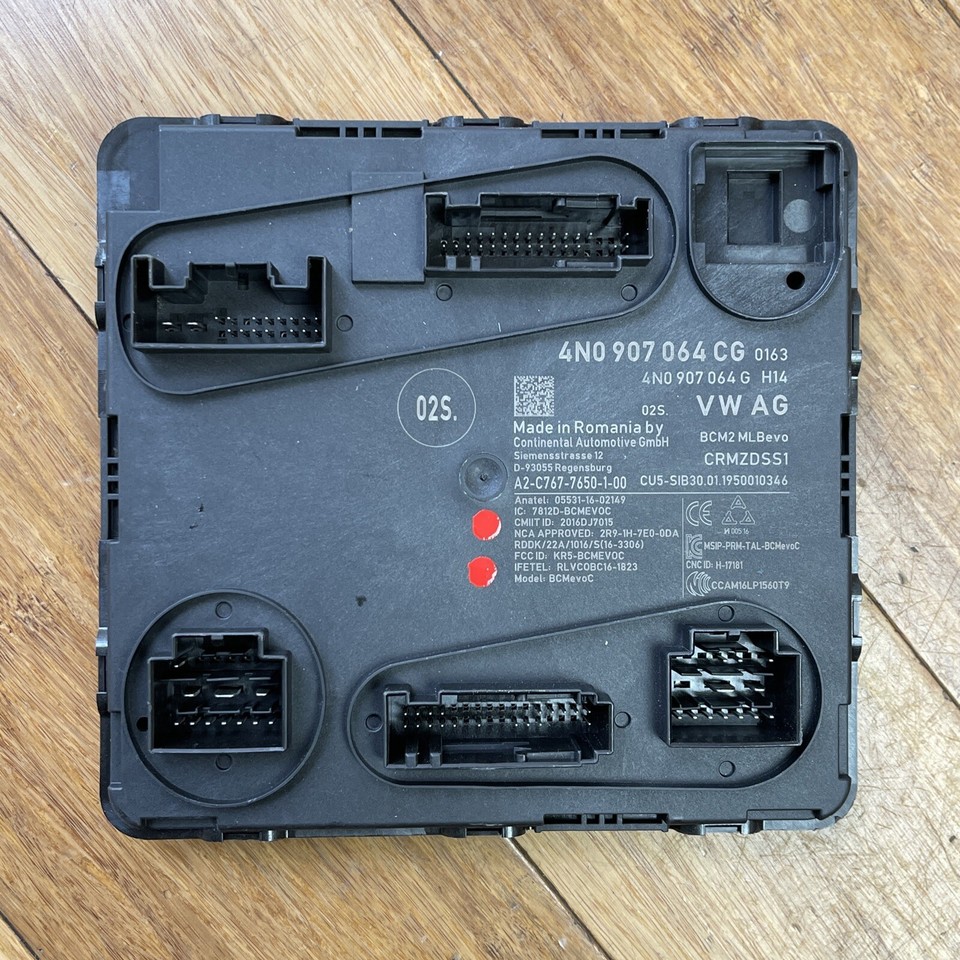 2019-2024 Audi A6 C8 COMFORT COMPUTER BODY CONTROL MODULE BCM UNIT OEM ...
