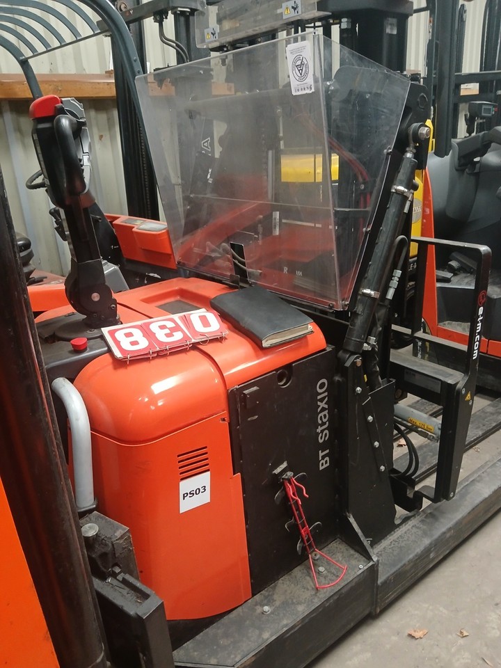 Pedestrian Reach Stacker Fork Lift Truck - Toyota SWE 120XR Double Deep ...