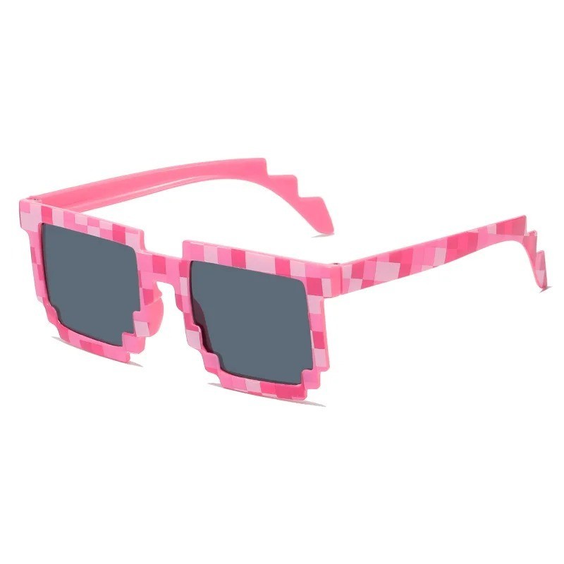 Pixel Sunglasses Novelty Mosaic Funny Goggles Meme Glasses Kids Boys ...