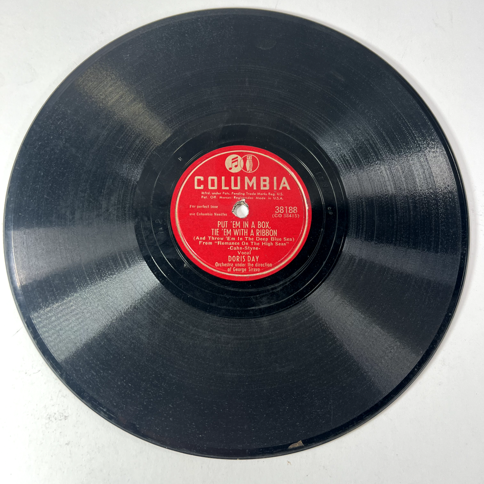 Rare Vintage Vinyl Collection Set of 9 78rpm 10" Records Various ...