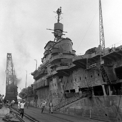 WW2 Photo WWII British HMS Formidable Royal Navy Aircraft Carrier 1941 ...