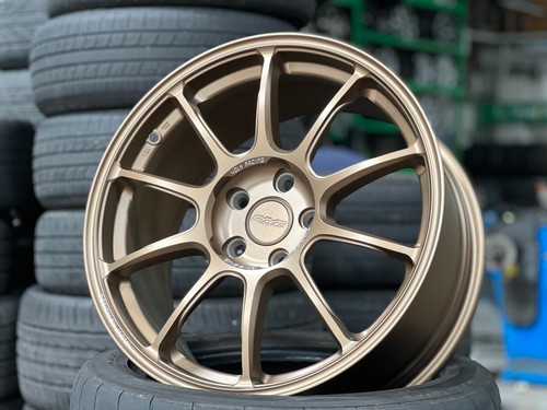 New 18x8.5J AOW ZE40 Flow Formed (4 Wheel) BRONZE 5x114.3 FIT HONDA ...