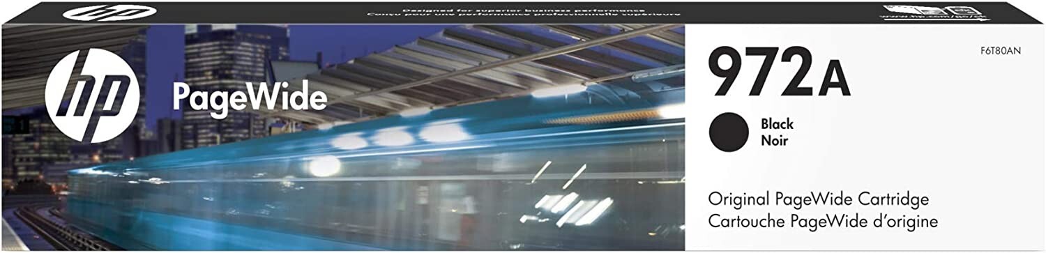 HP 972A | PageWide Cartridge | Black | for HP PageWide Pro 452, 477 ...