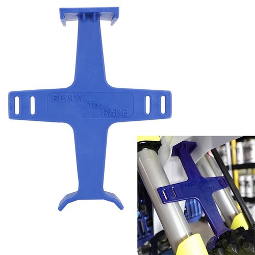 1 Pc Blue Universal Fork Guard Suspension Support Brace For Dirt Bike ...