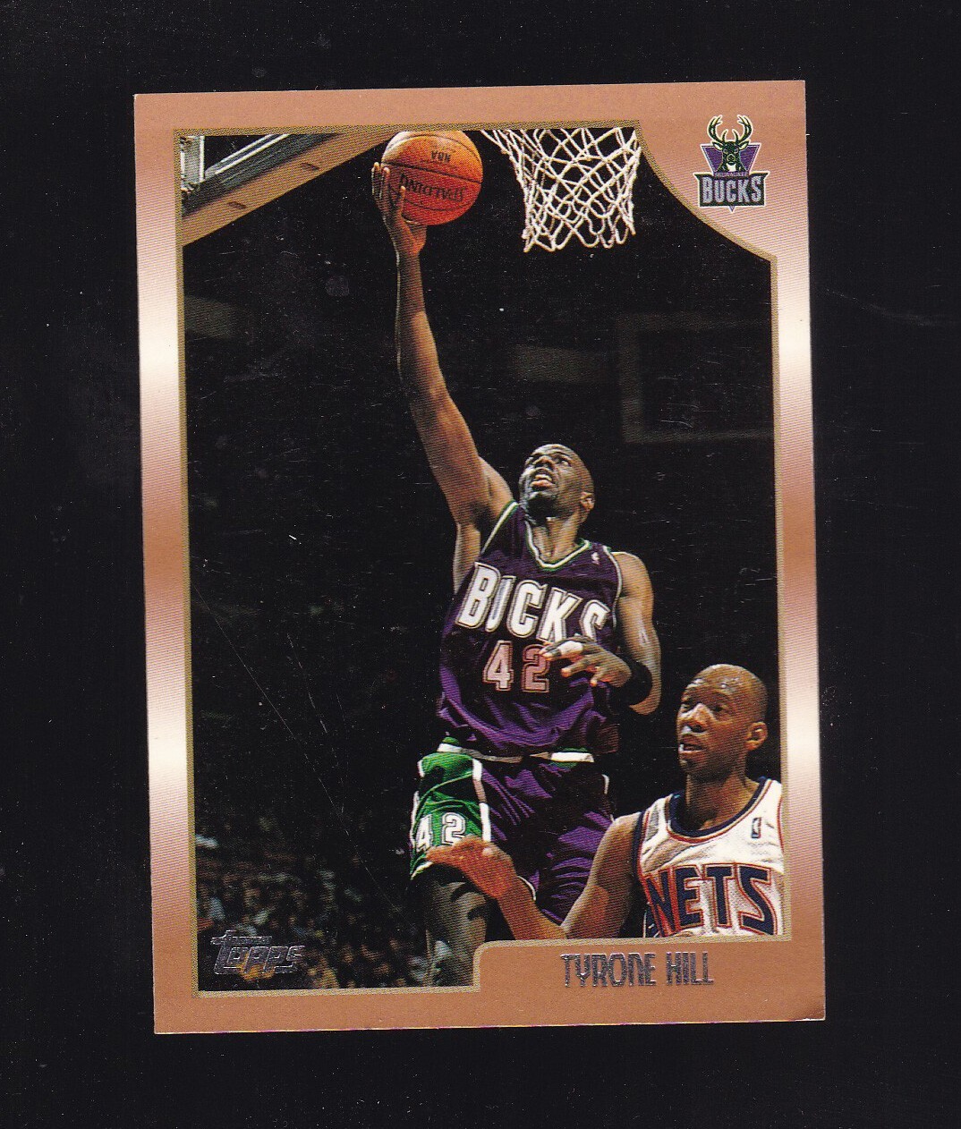 1998-99 Topps Tyrone Hill #177 Milwaukee Bucks | eBay