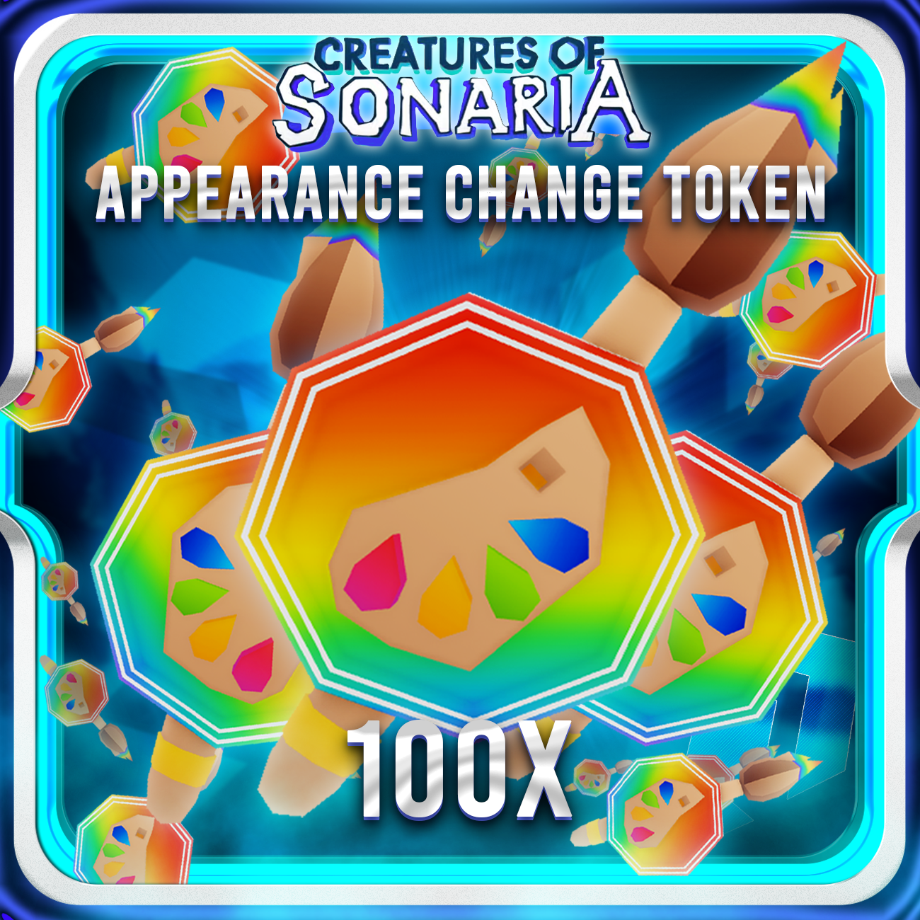 x100 Appearance Change Tokens | Creatures Of Sonaria | COS | Roblox ...