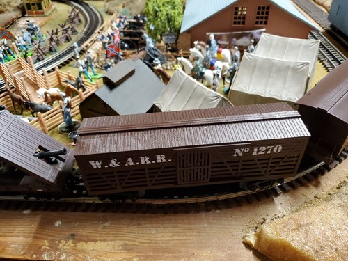 MTH Rail King Warr 19th Century Stock Car 30-7114 for sale online | eBay