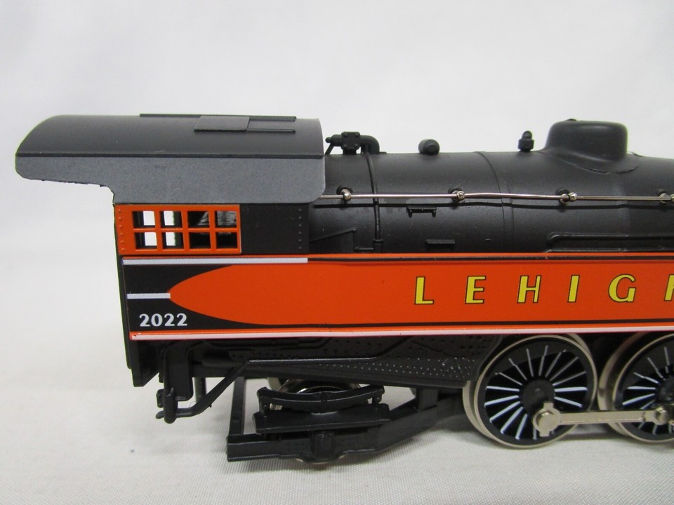 IHC HO Scale Lehigh Valley Asa Packer 4-6-2 Steam Locomotive #2022 OB ...