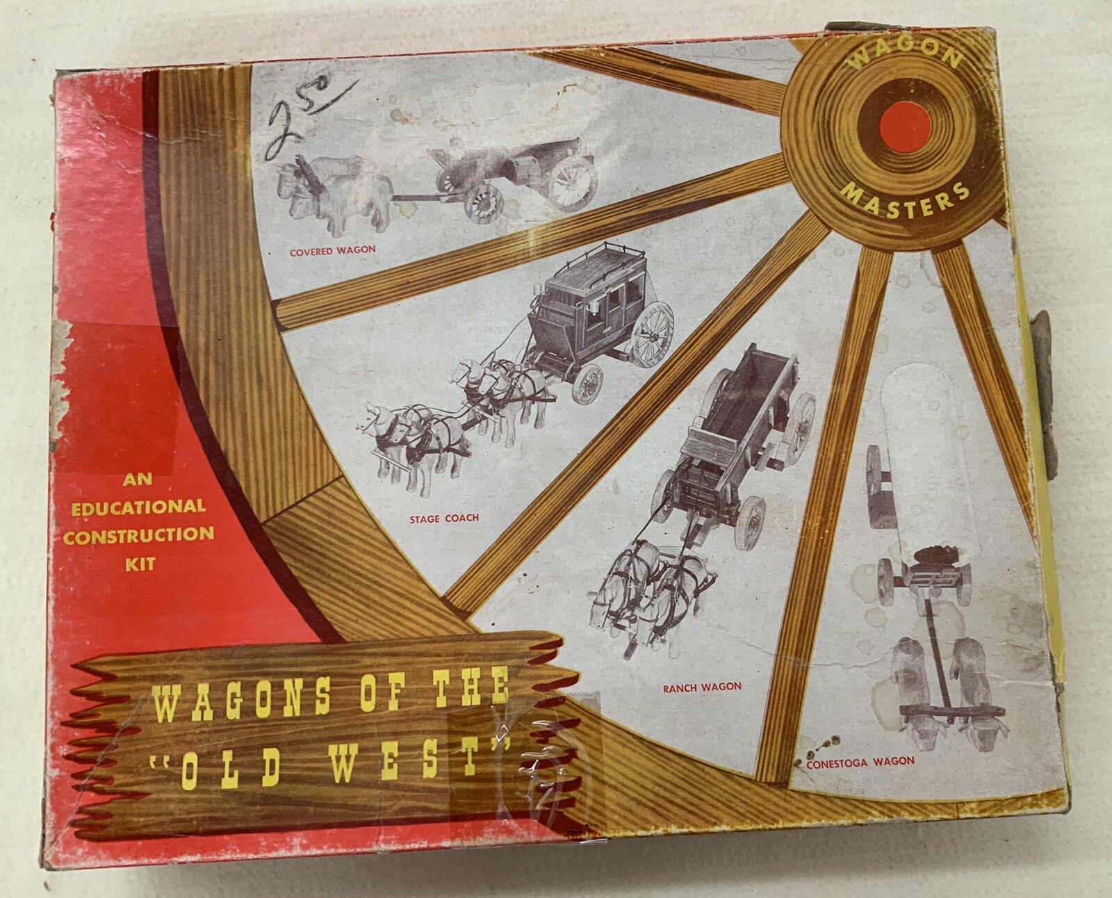 Vintage Craft Master Wagons of The Old West Wooden Kit Buckboard 1960s ...