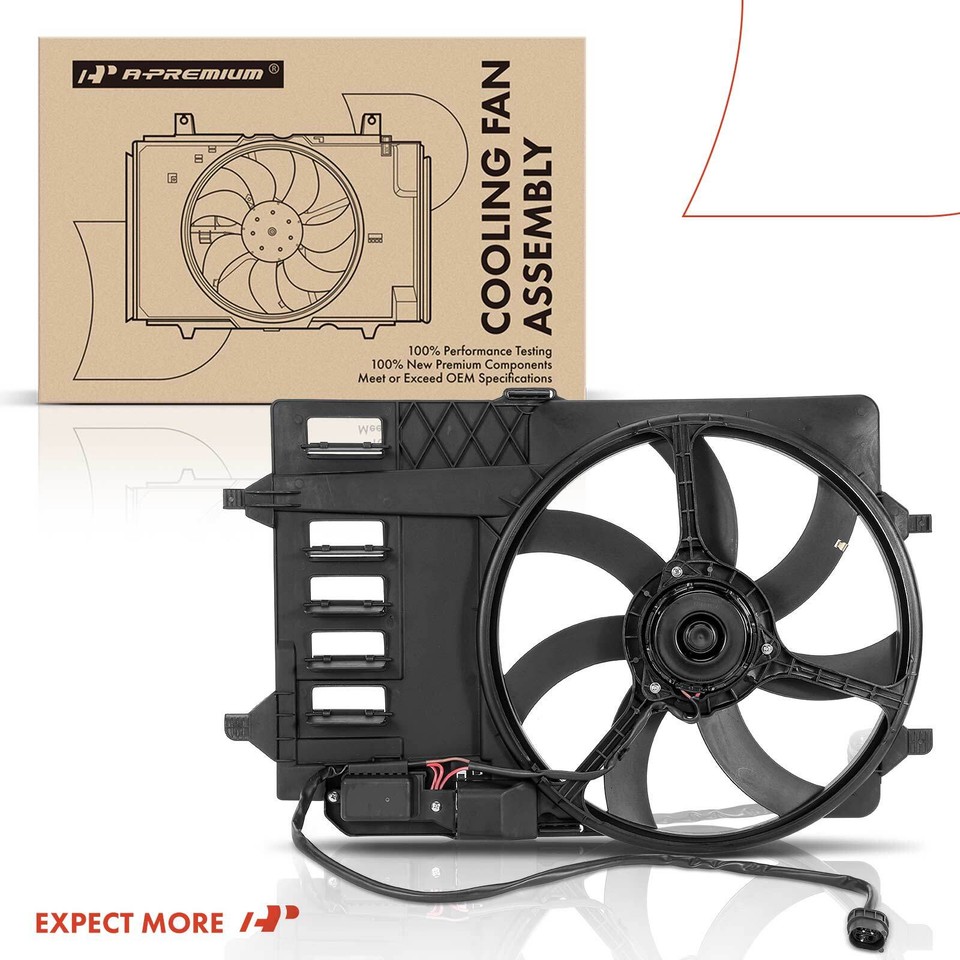 A-Premium Radiator Cooling Fan Assembly for Mini Cooper 2002-2008 1.6L ...