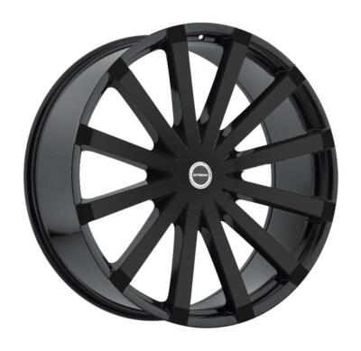 20 inch 20x8.5 Strada GABBIA GLOSS BLACK wheels rims 5x100 +35 | eBay