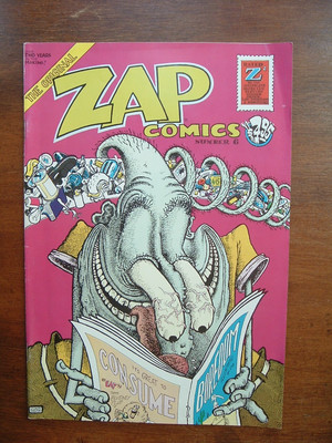ZAP COMIX #6 Apex Novelties R Crumb Moscoso Gilbert Shelton 1978, 2003 ...