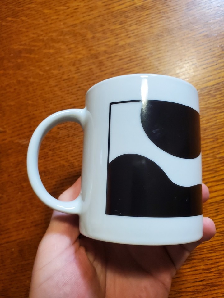 Gateway 2000 Computer Coffee Mug Ceramic Cow Print 4 Inch | eBay
