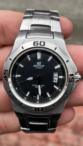 CASIO EDIFICE EF-127 MENS WATCH DIVER 40MM RARE | eBay