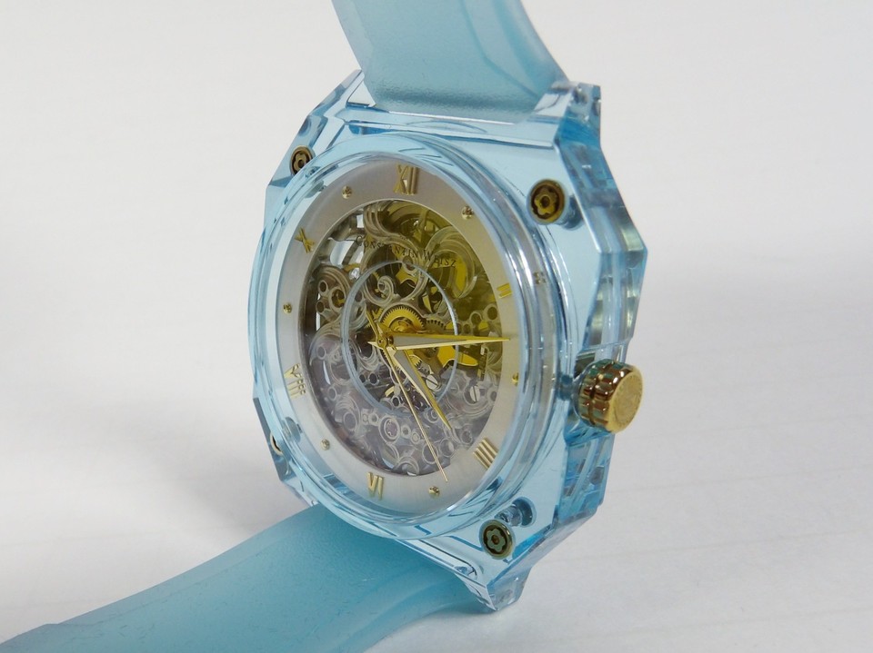 Constantin Weisz Translucend ALBERTO Watch Blue Case & Strap Lmt ...