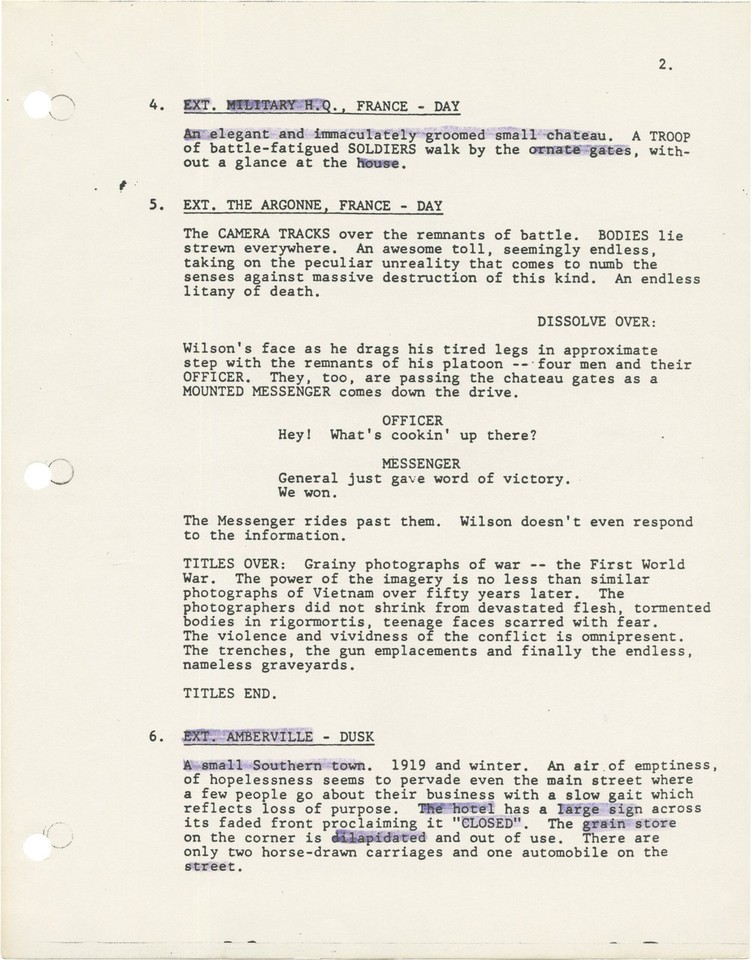 Allan Scott CHALLENGER Original screenplay for an unproduced film 1980 #166581 | eBay