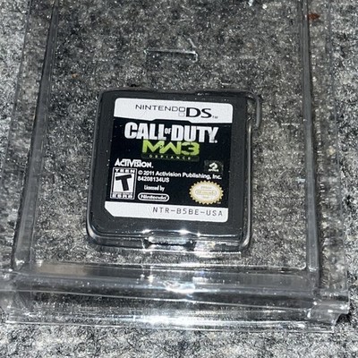 Call of Duty MW3 Modern Warfare 3 Defiance Nintendo DS 2011 Cartridge ...