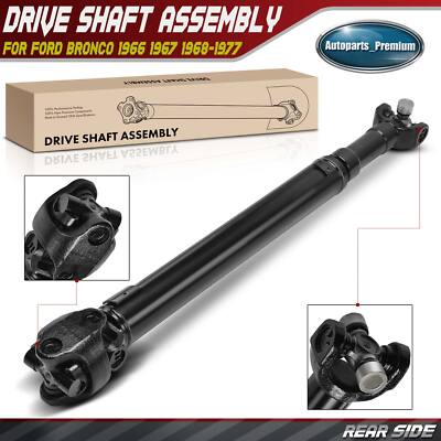 Rear 31.2"-33.96" Driveshaft Prop Shaft Assy for Ford Bronco 1966 1967 ...