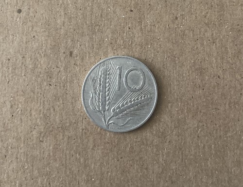 1956 Italy Repvbblica Italiana 10 Lire Coin | eBay