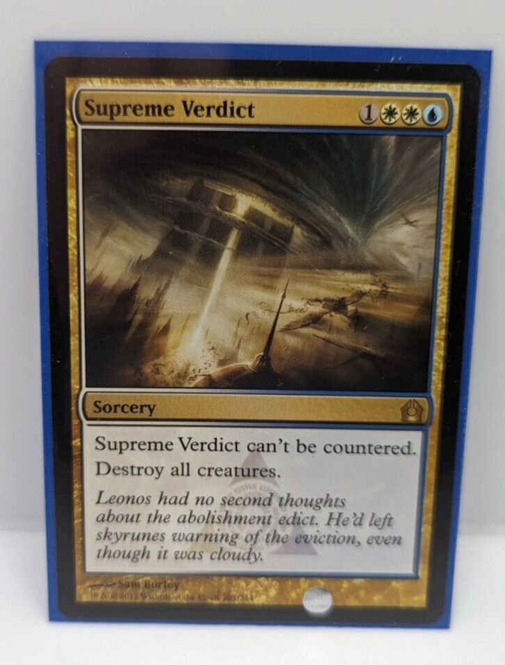 MTG Supreme Verdict Return to Ravnica 201/274 Regular Rare for sale ...
