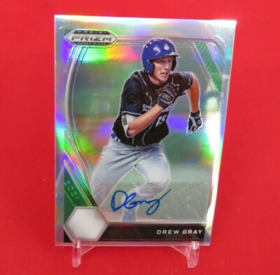 Drew Gray SILVER AUTO RC 2021 Panini Prizm Draft Cubs | eBay