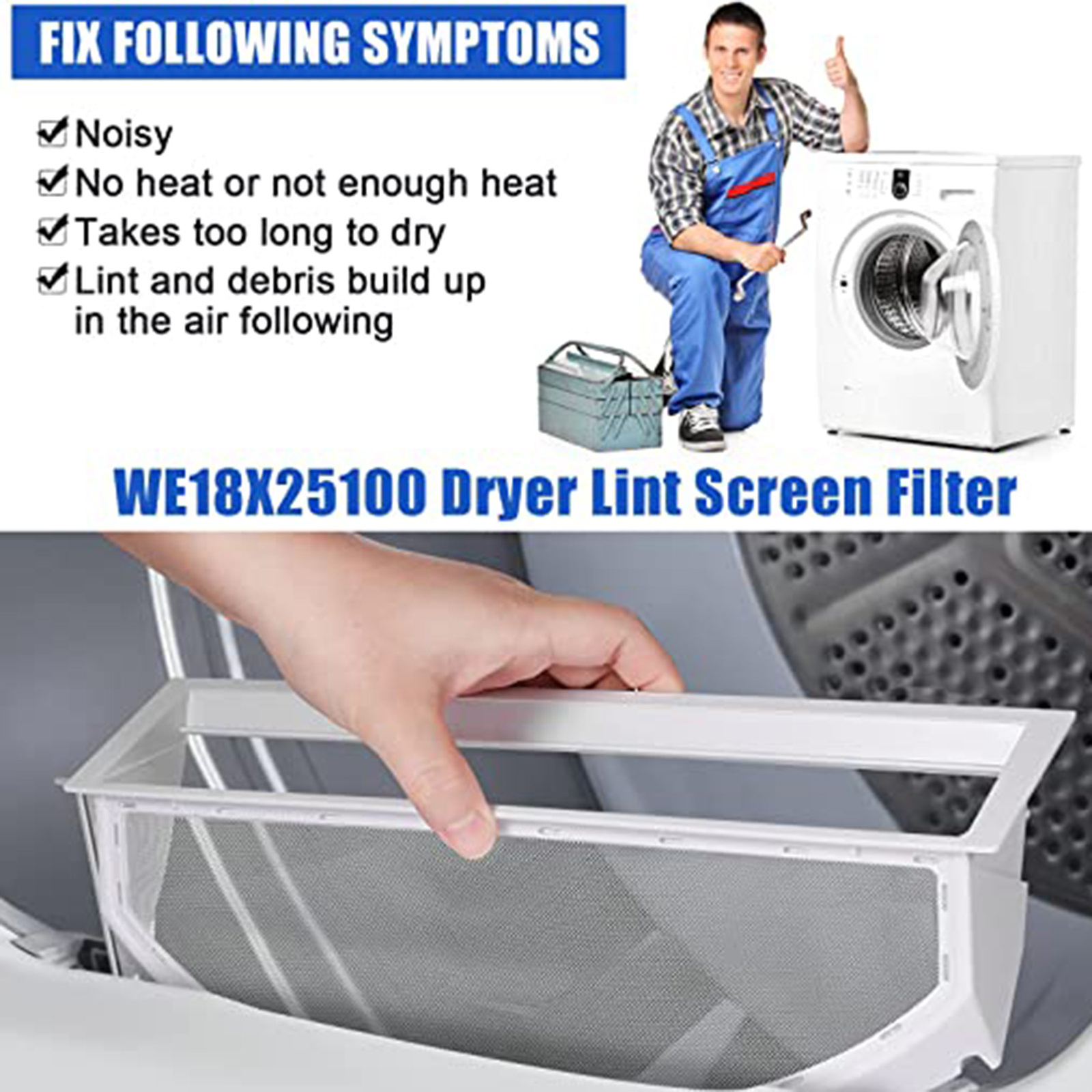 Dryer Lint Stable Multipurpose Bathroom Home Dryer Forfor Model | eBay