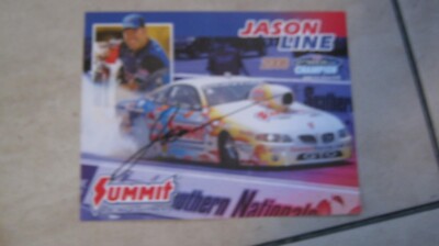 Jason Line 2006 Champion Signed 8x10 Cardstock | eBay