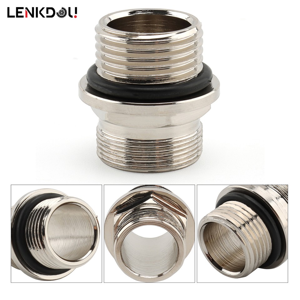 CNC Gas Tank Fuel Injected EFI Petcock Adapter for Harley Softail FXST ...