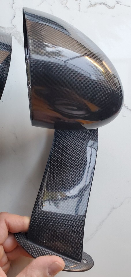 Ferrari 458 / 488 GT3 Style Carbon Fiber Side Racing Mirrors ...