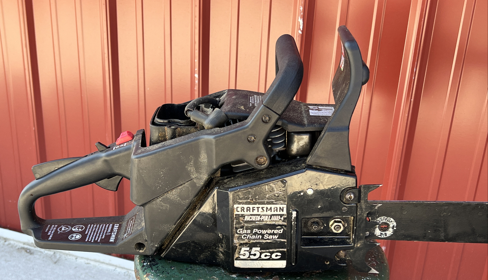 Craftsman Incredi-Pull 55cc Chainsaw 316.350840 w/18" Bar - Parts ...