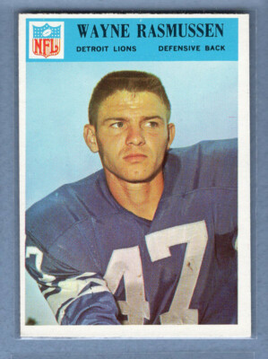 1966 Philadelphia #74 Wayne Rasmussen (2) EX-MT GO320 | eBay