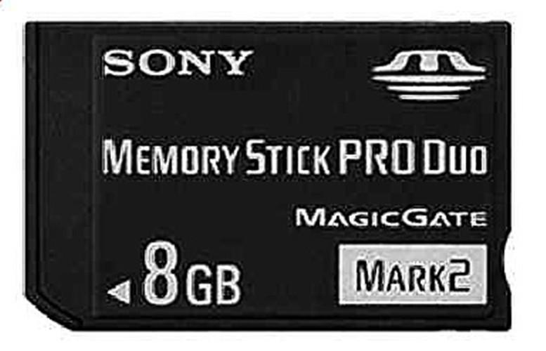 Mark2 Memory Stick MS Pro Duo Memory Card for Sony 8GB PSP and ...