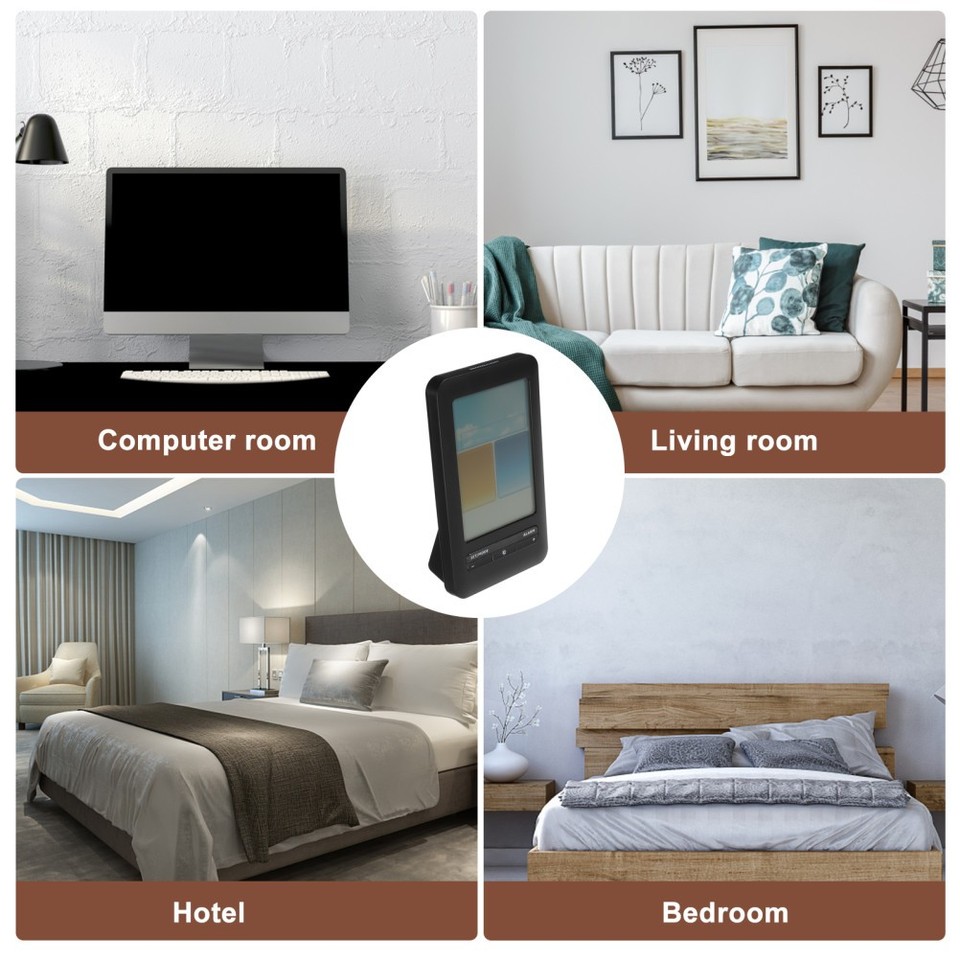 European Style Retro Antique Vintage Wrought Iron Craft Table Clock for ...