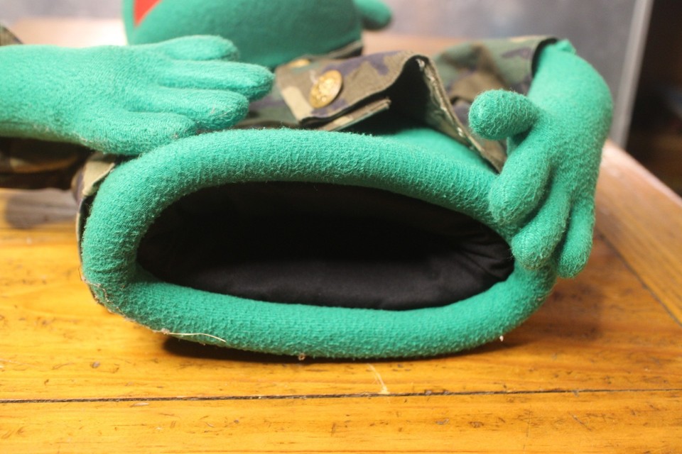 RARE Vintage Puppet Productions Inc Green Hand Puppet with Yellow Hair ...