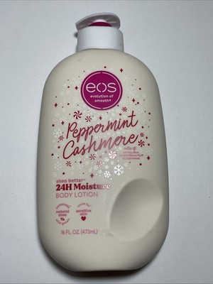 (NEW) EOS Shea Better 24H Moisture Body Lotion Peppermint Cashmere ...
