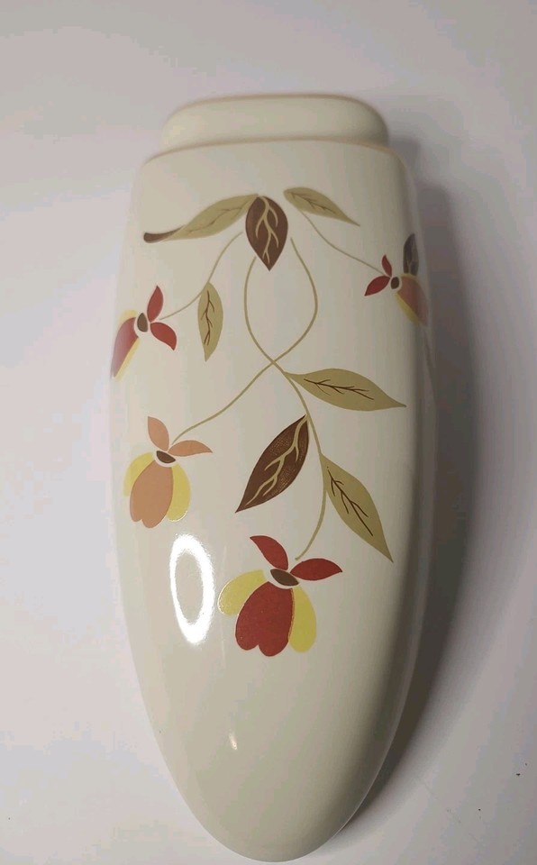 Hall China Autumn Leaf Wall Pocket China Specialties Hall NOS Virginia ...