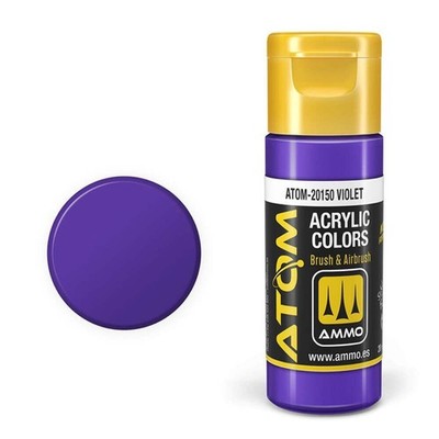 AMMO by Mig 20150 Atom: Violet Acrylic Paint 20ml Bottle | eBay