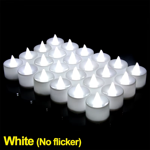 LED Candle Battery Powered Flameless Tea Candle Fake Candle Lamp ...