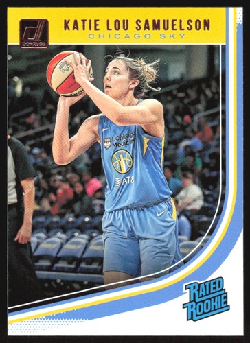 2019-20 Donruss WNBA Rated Rookie Katie Lou Samuelson RC #98 Chicago ...