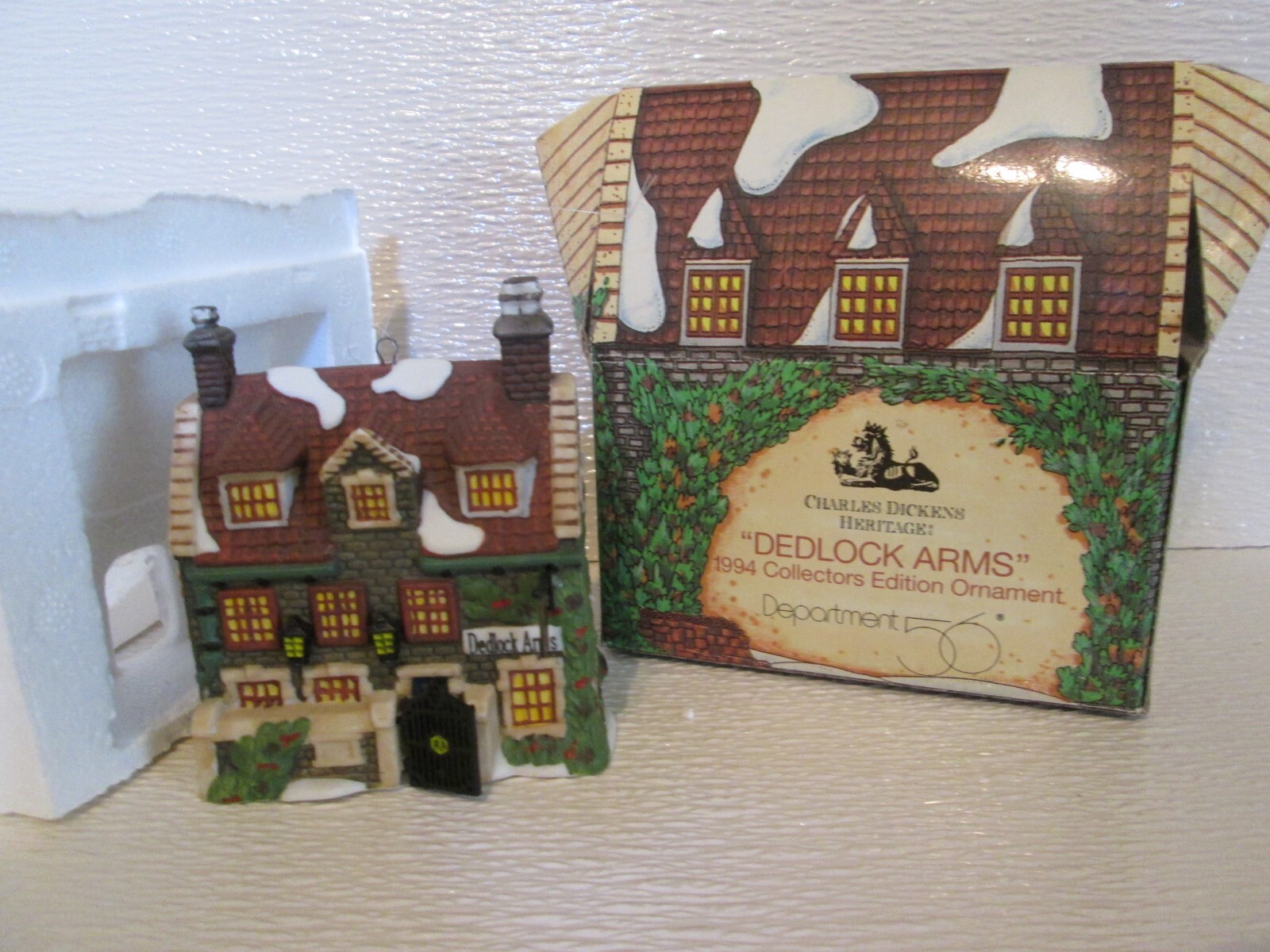 Dept 56 Charles Dickens Heritage Deadlock Arms Collectors Edition ...