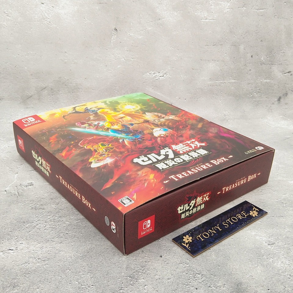 Nintendo Switch Hyrule Warriors Age Of Calamity Treasure Box Limited ...
