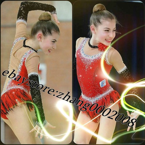 rhythmic gymnastics leotard,Acrobatic competition baton dance dress RG ...