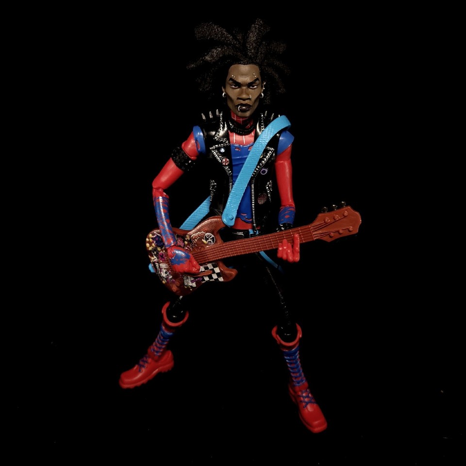 Marvel Legends Hobie Brown Spider Man Spider Punk PAINTED Head cast | eBay