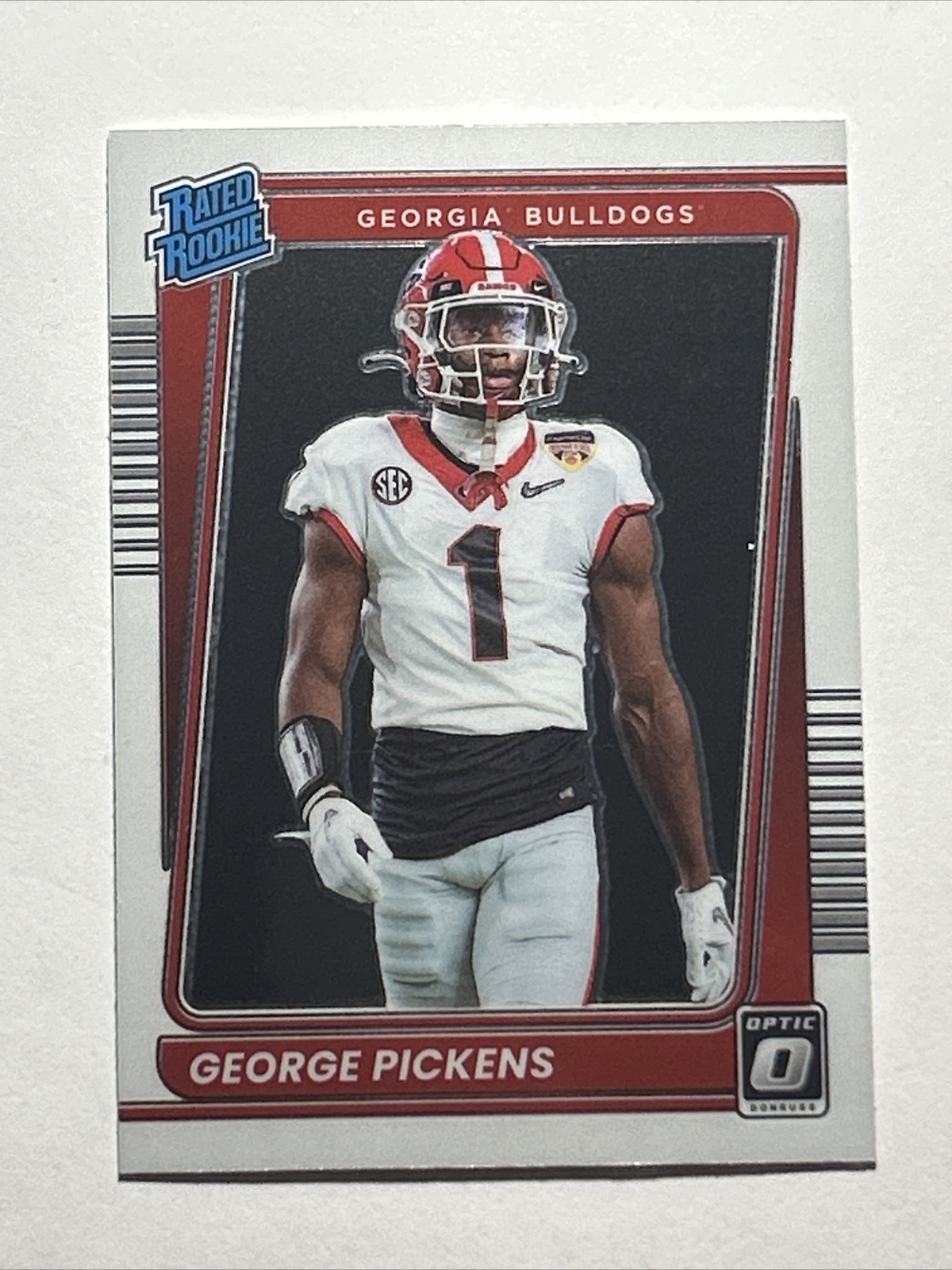 George Pickens 2022 Chronicles Donruss Optic Draft Picks #23 Rated ...