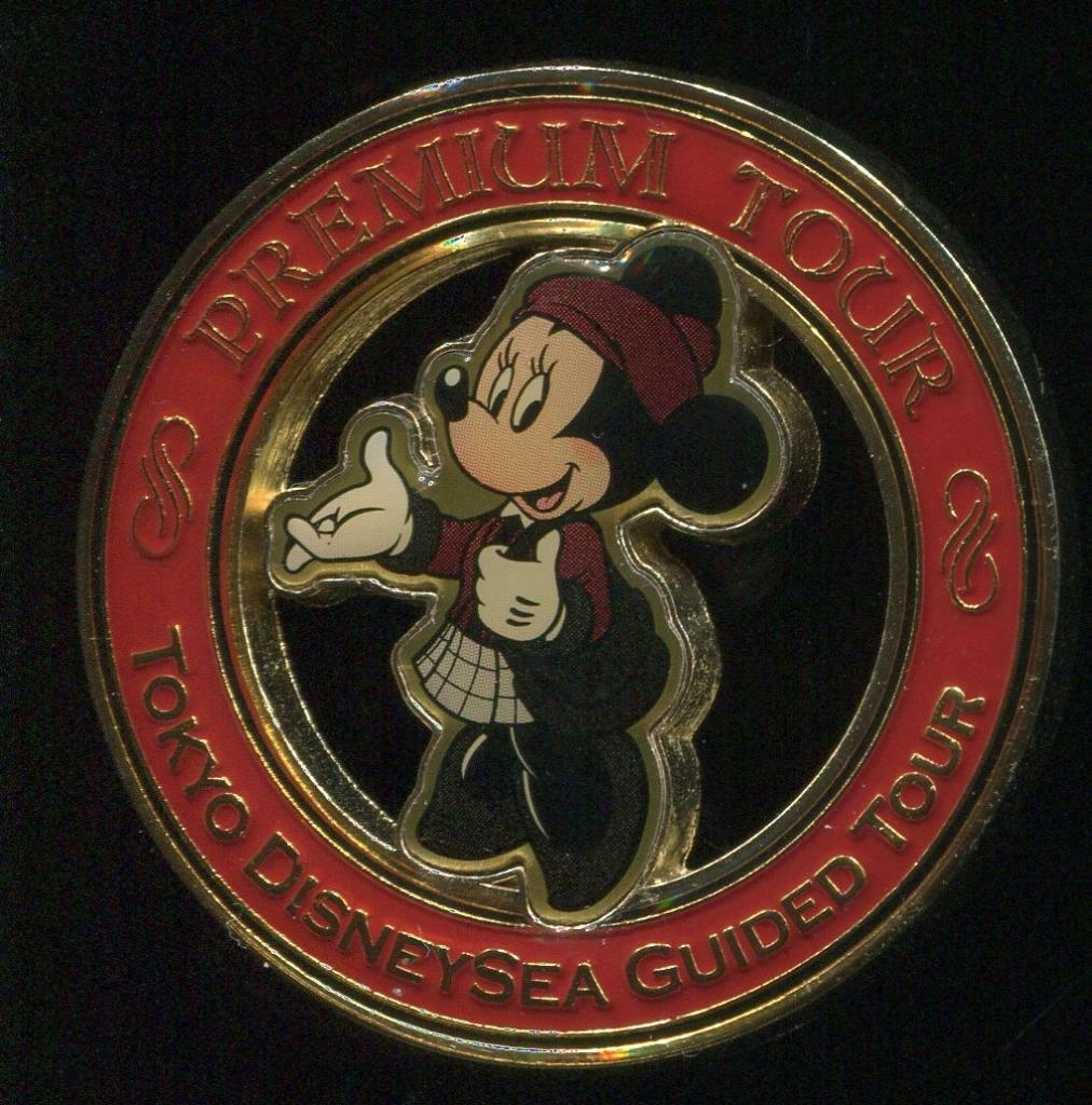 TDS Tokyo DisneySea Premium Guided Tour Minnie Mouse Disney Pin 95531 ...